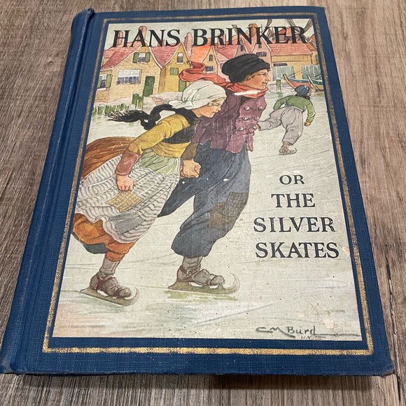 Other | Vintage Hans Brinker Or The Silver Skates Hardback Book 1925 ...